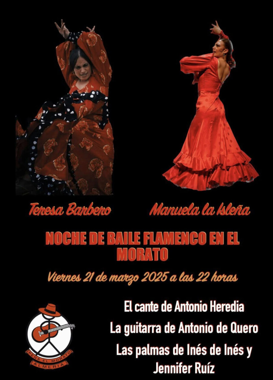 NOCHE DE BAILE FLAMENCO EN EL MORATO - Turismo de Almería 2025